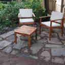 Beachcrest Home™ Koval 3 Pieces Acacia Wood Outdoor Conversation Set & Reviews | Wayfair